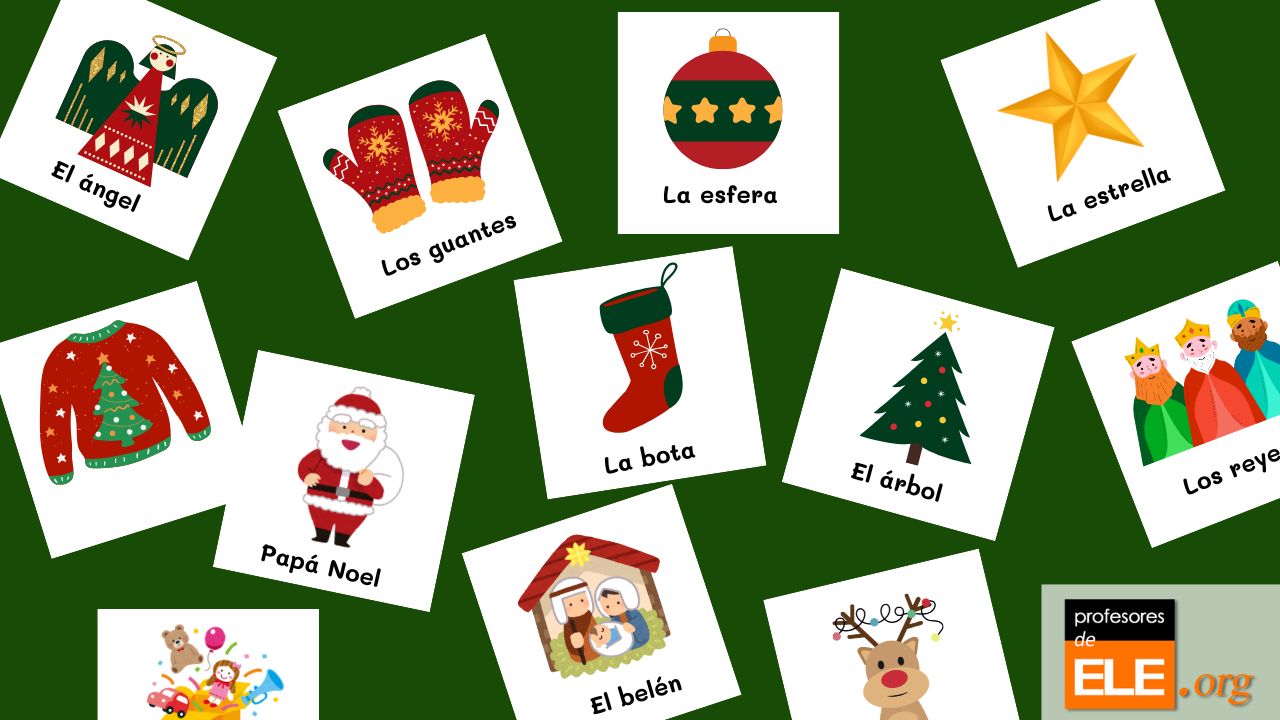 La Lotería Navideña en Clase de ELE: Aprende vocabulario con espíritu ...